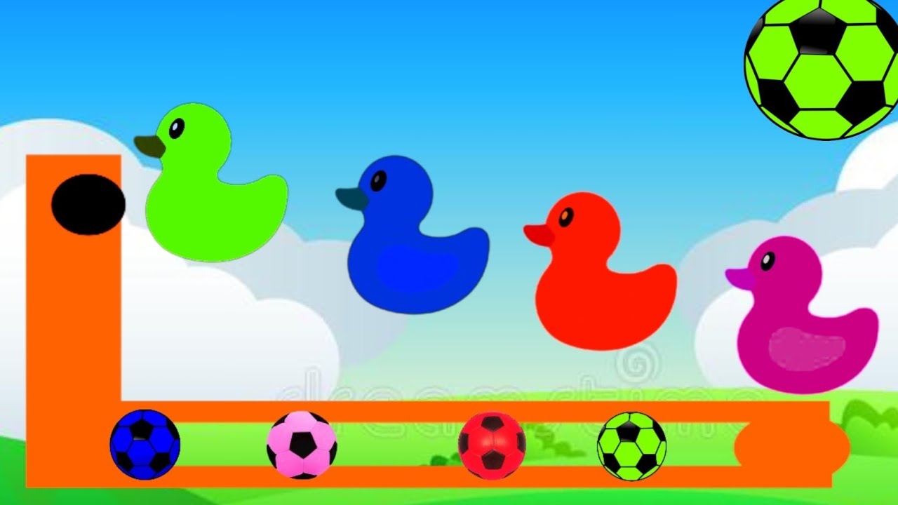 How To Change Duck Colors Change | Kids Learn Colors | How To Change ...