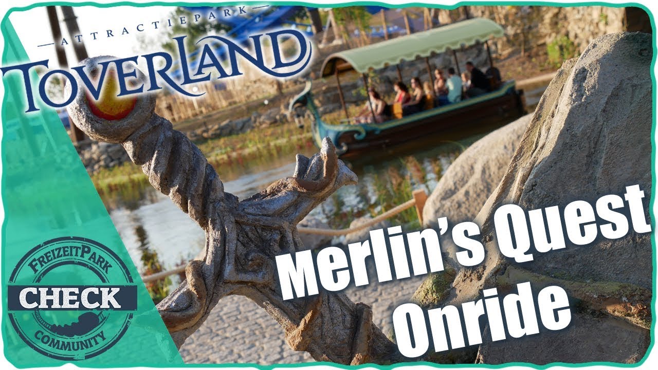 Toverland - Merlin's Quest Onride - YouTube