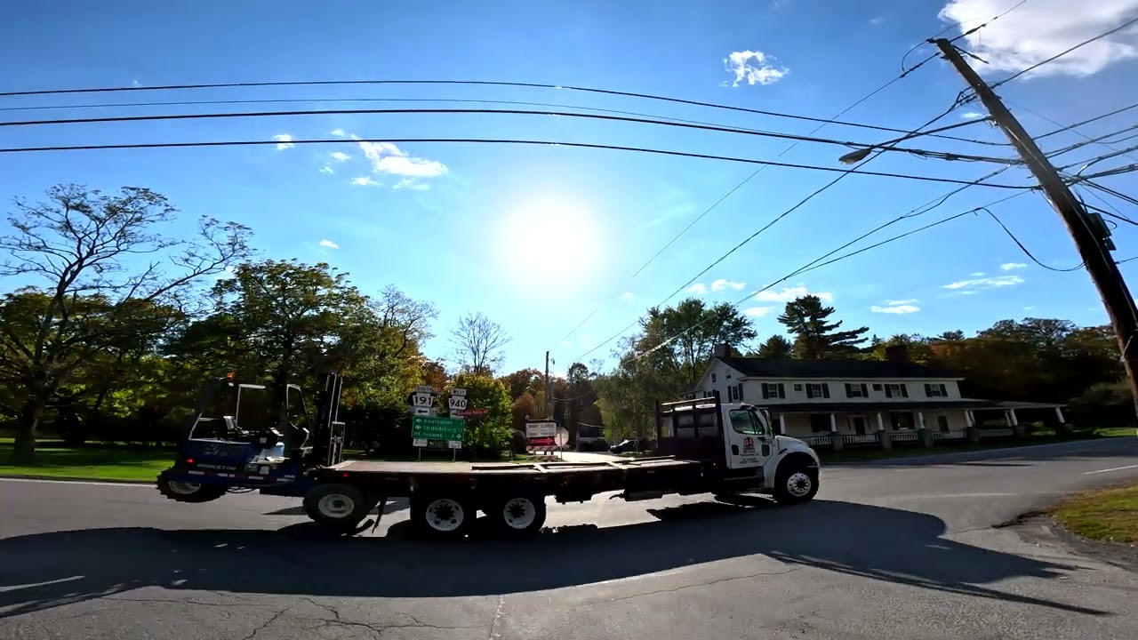 Driving Drive Around Thru (10-2022) 4K Pennsylvania PA R Route 191 S/B ...