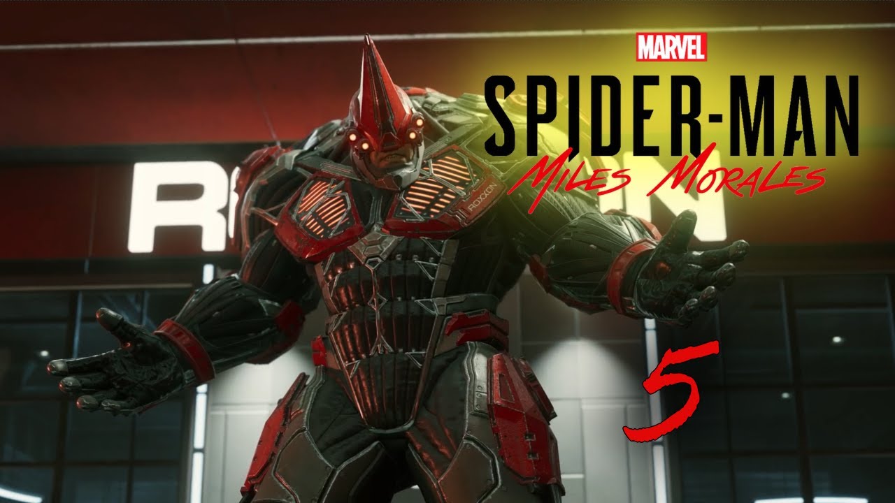 Spider-Man: Miles Morales - Episode 5: ROXXON RHINO - YouTube