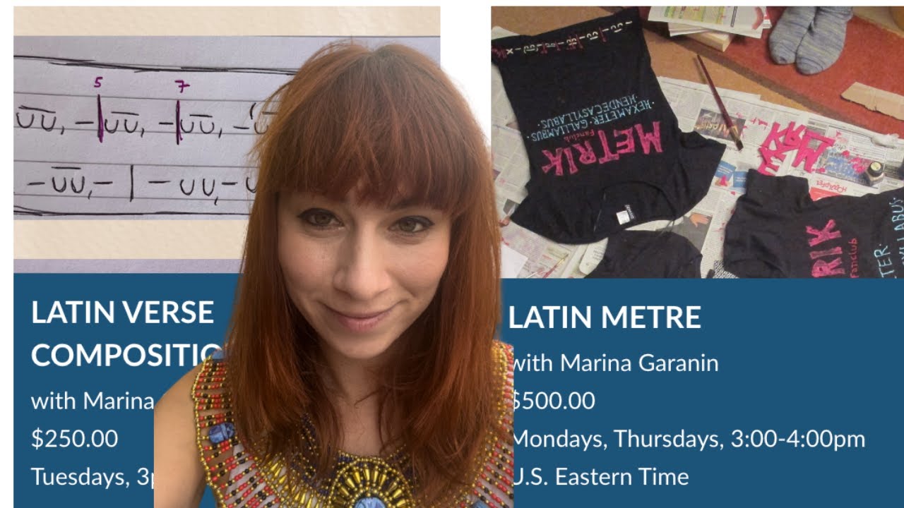 Learn Latin Metre with me! Link in description! - YouTube