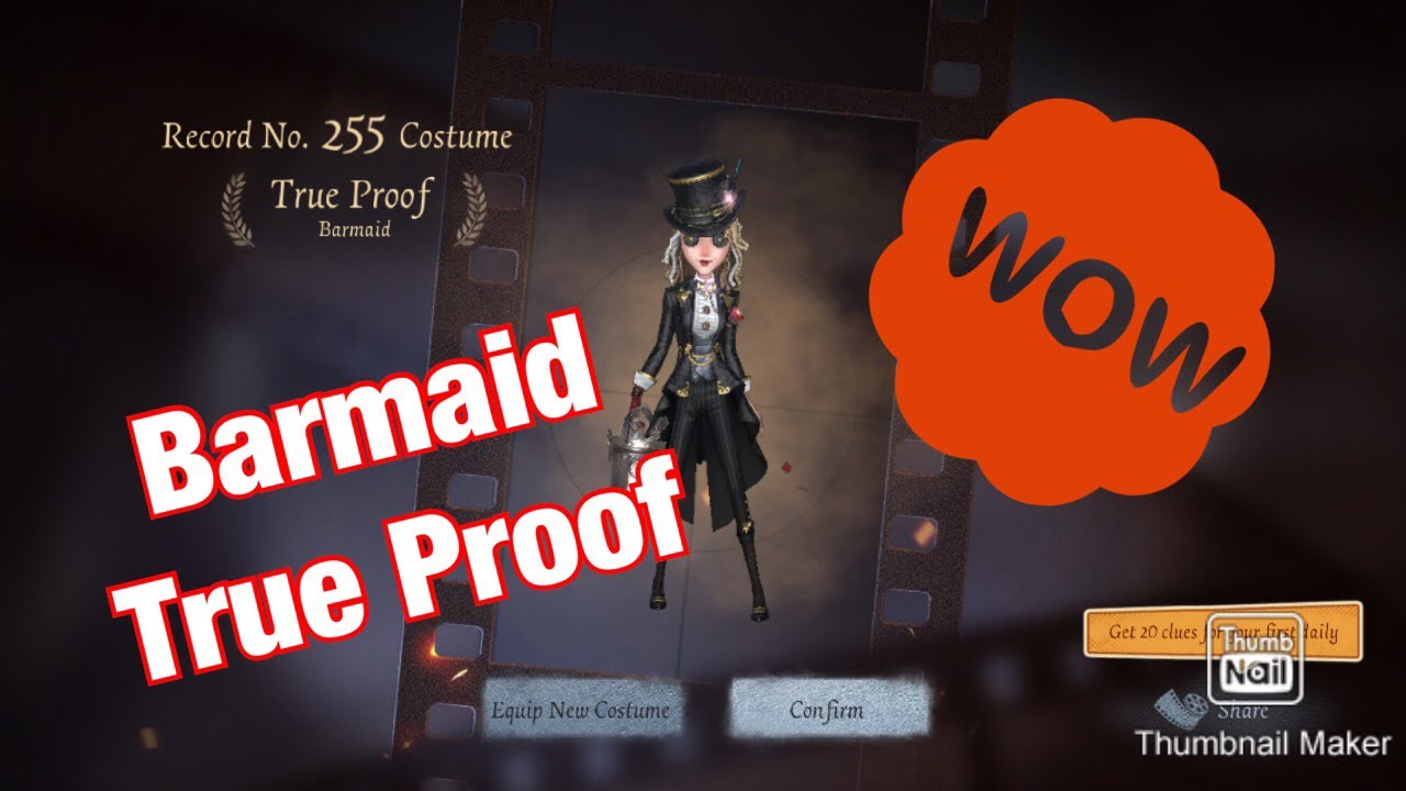 IDV- Ganhei a Barmaid Skin True Proof! - YouTube