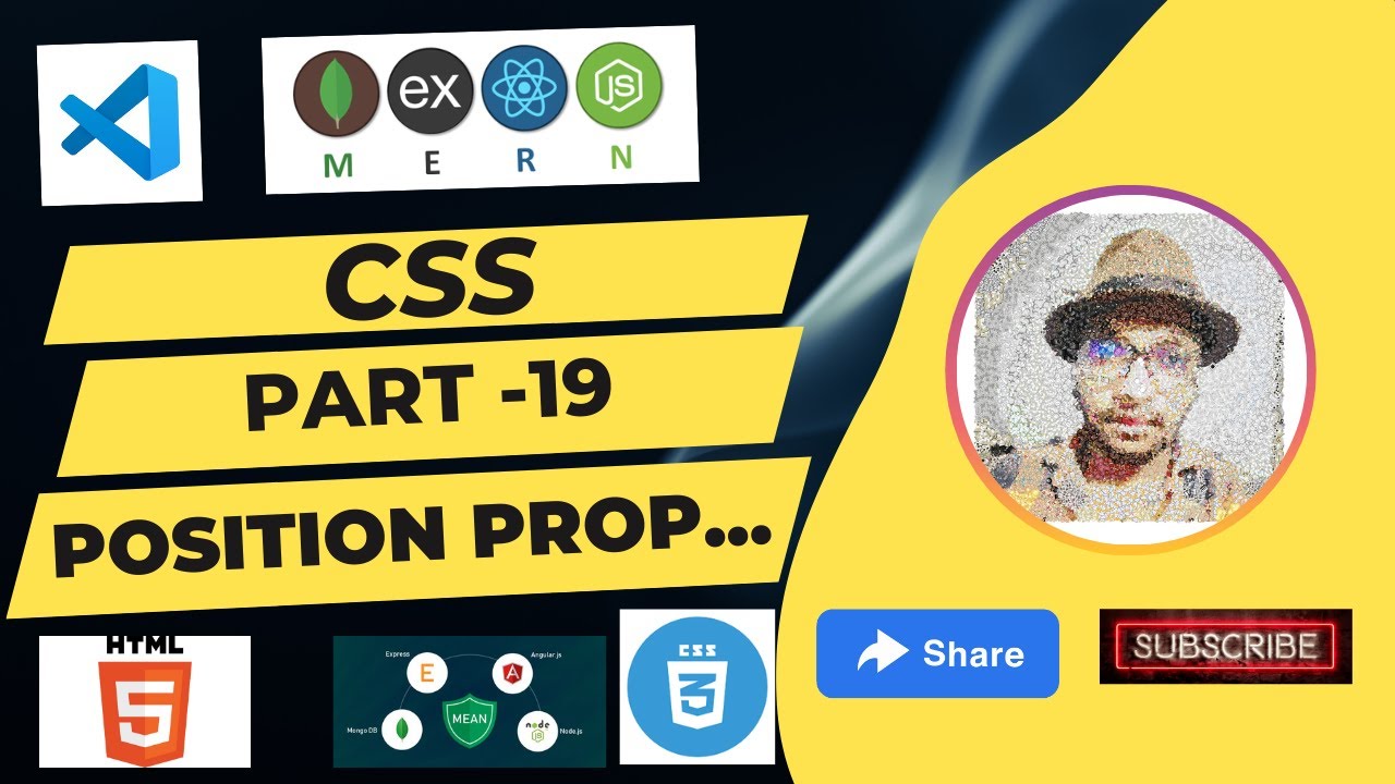 Position In Css Css Tutorial Web Development Tutorial Youtube 9598