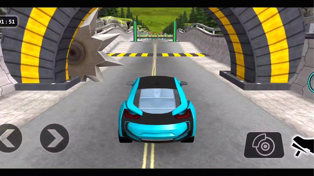 Speed bump crash challenge🚘DEADLY car race॥crash test ॥3D Android ...