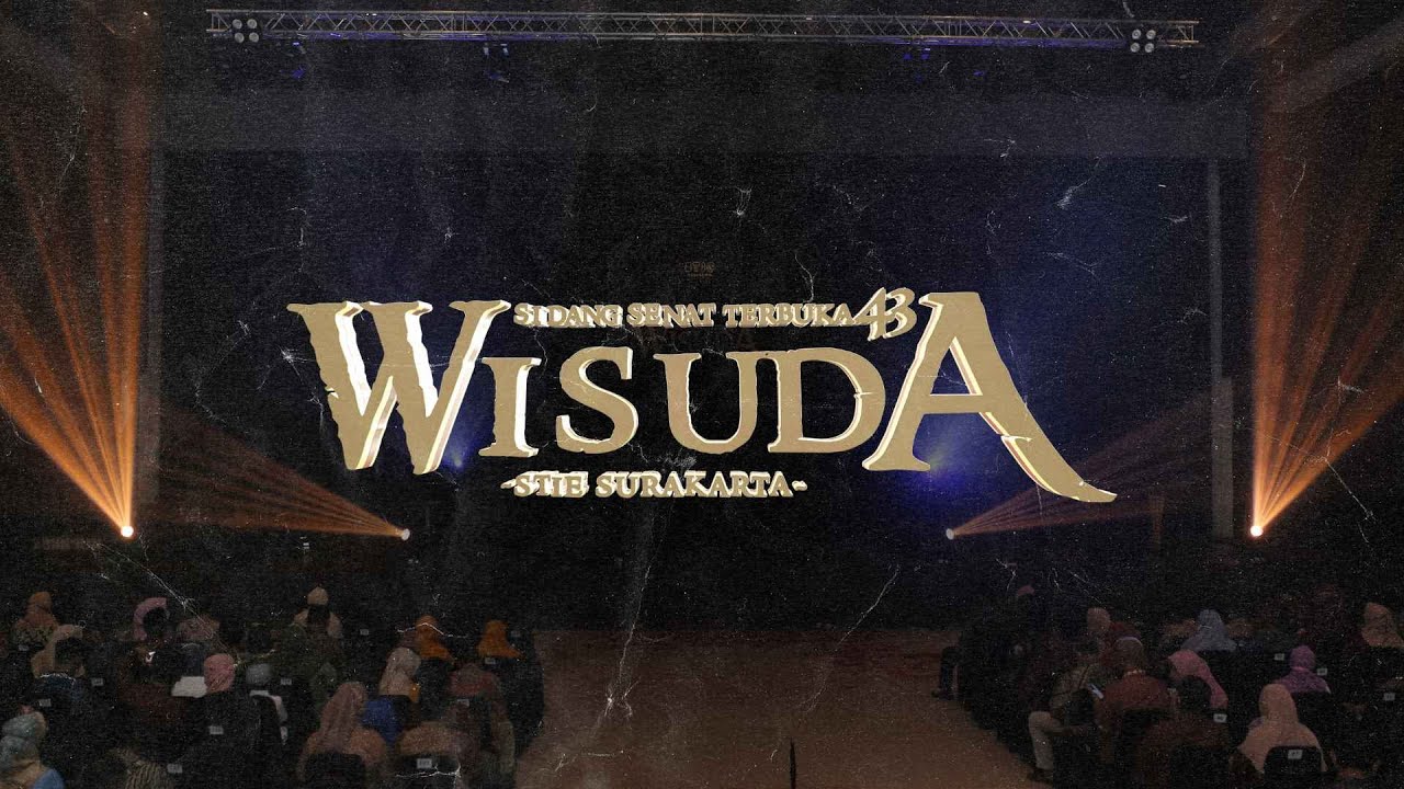 Full Show WISUDA 43 STIE Surakarta - YouTube