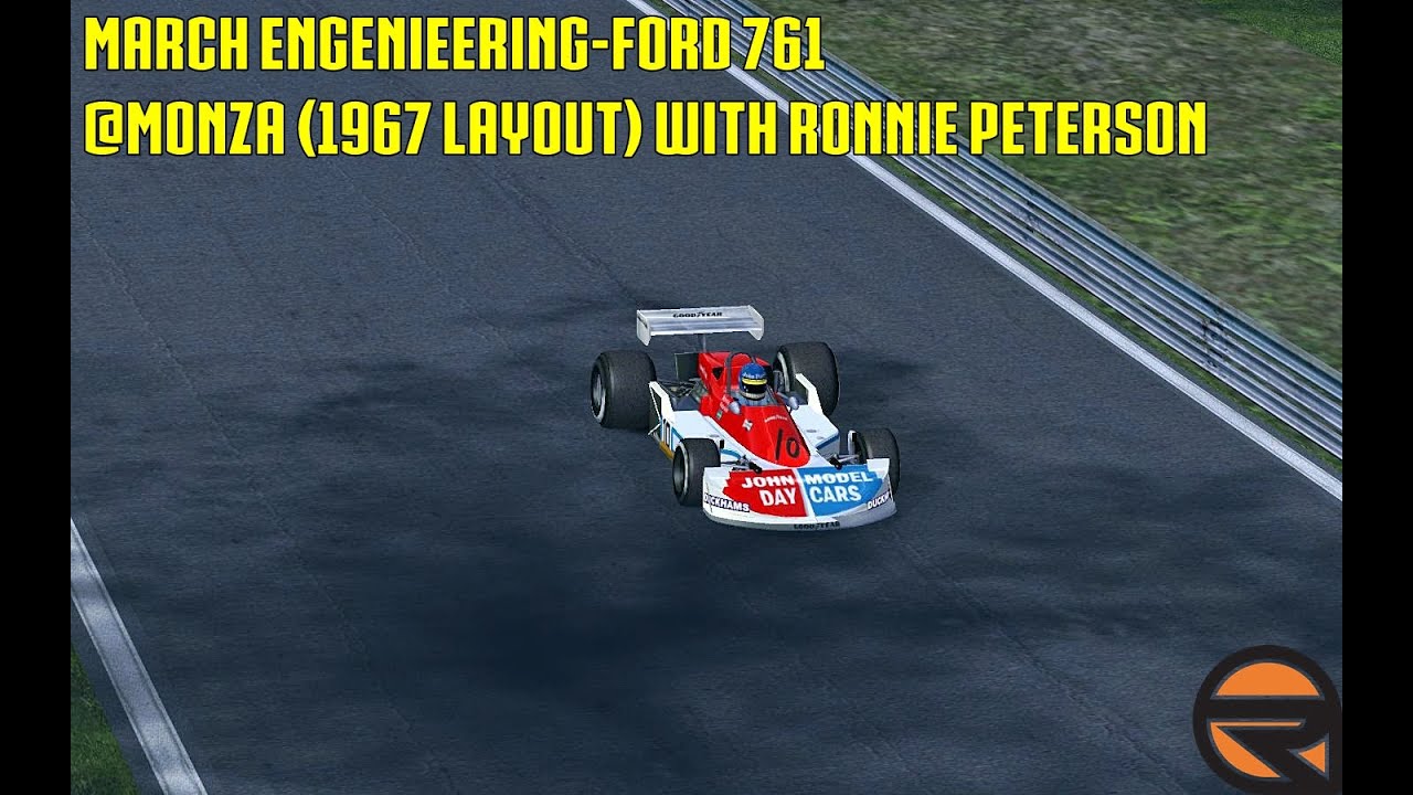 [rFactor] March Engineering-Ford 761 @ Autodromo Nazionale Monza 1967 ...
