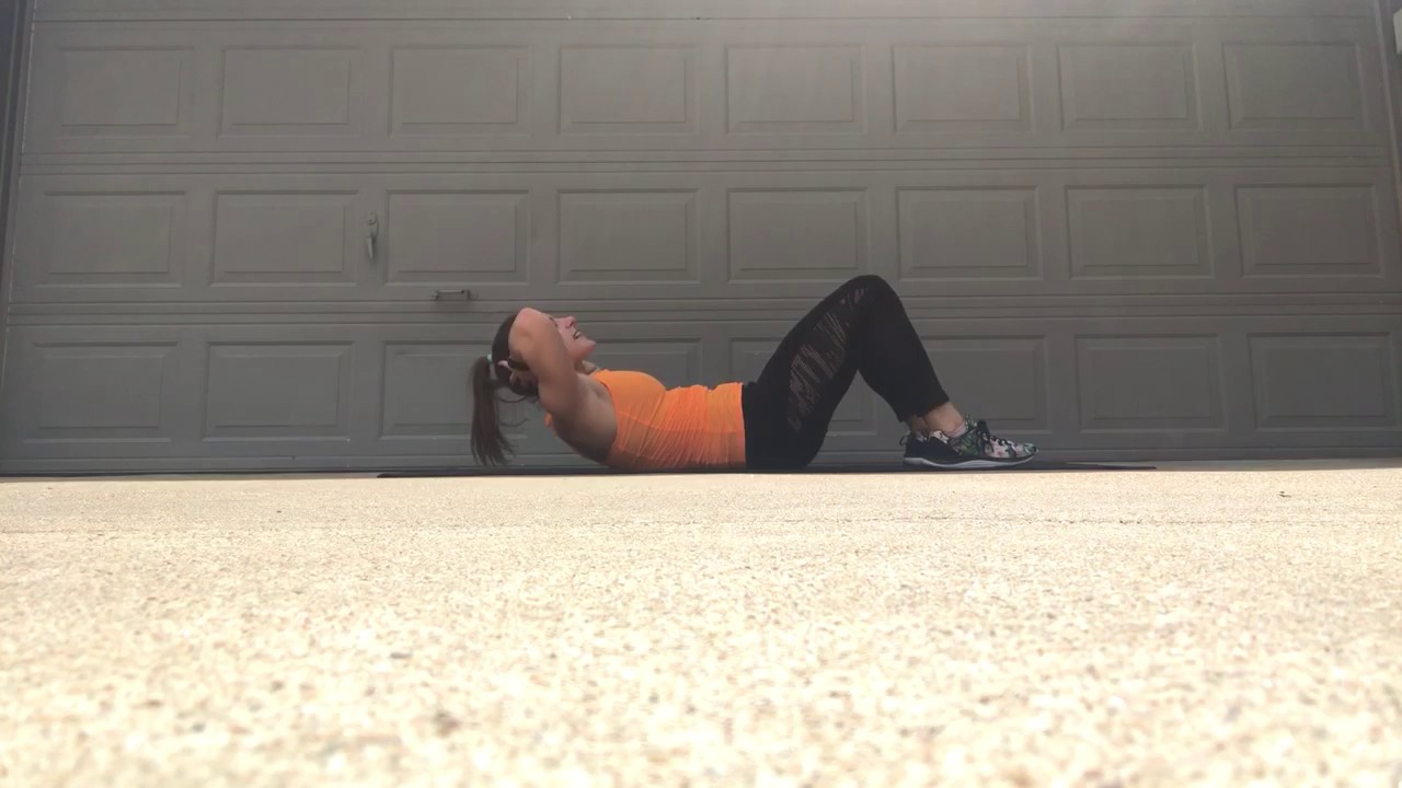 Day 1 - Modified Crunches - YouTube