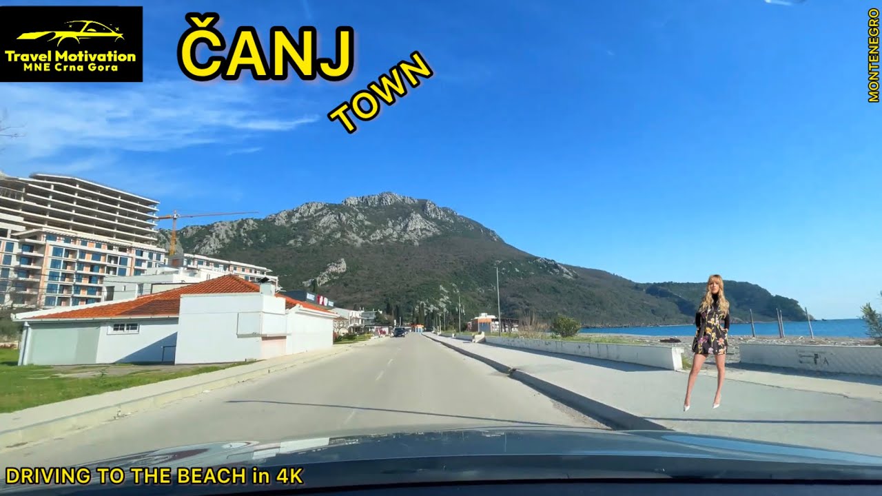 ČANJ vožnja do Plaže i Plaža u Martu 2024 - ĆANJ Town [Driving to the ...