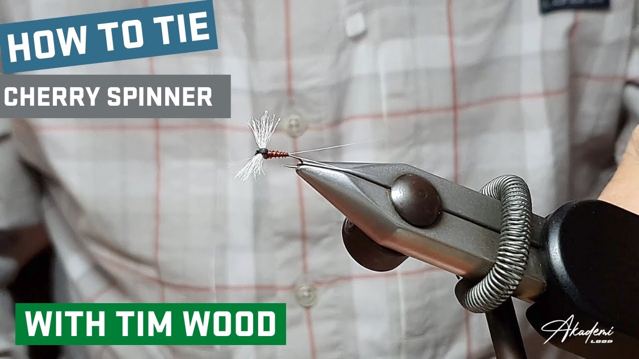 LOOP Akademi - How to tie a Sherry Spinner dry fly - YouTube