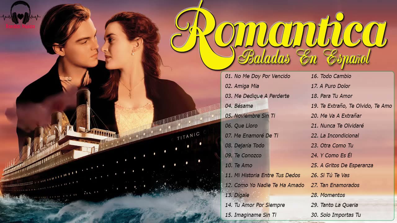 2 Hora De Baladas Románticas Para Enamorados En Español Los Mejores ...