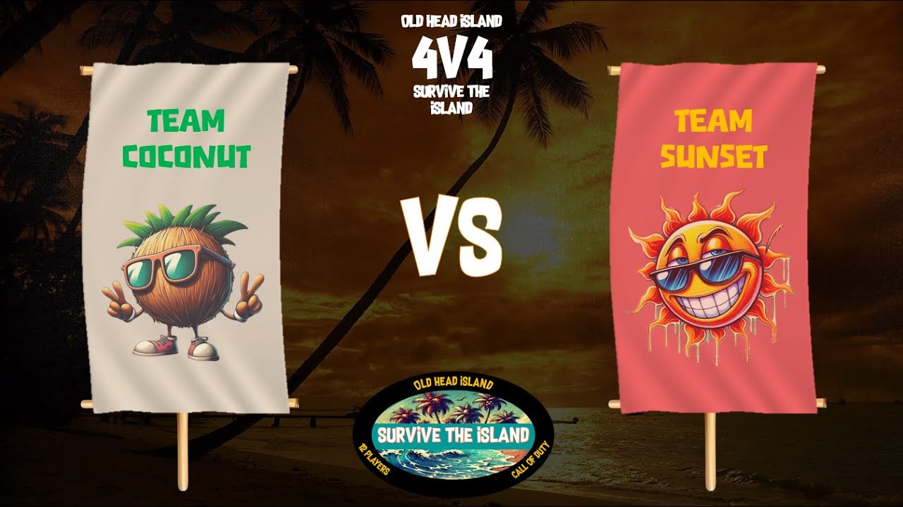 Survive The Island Week One | Team Sunset vs Team Coconut - YouTube