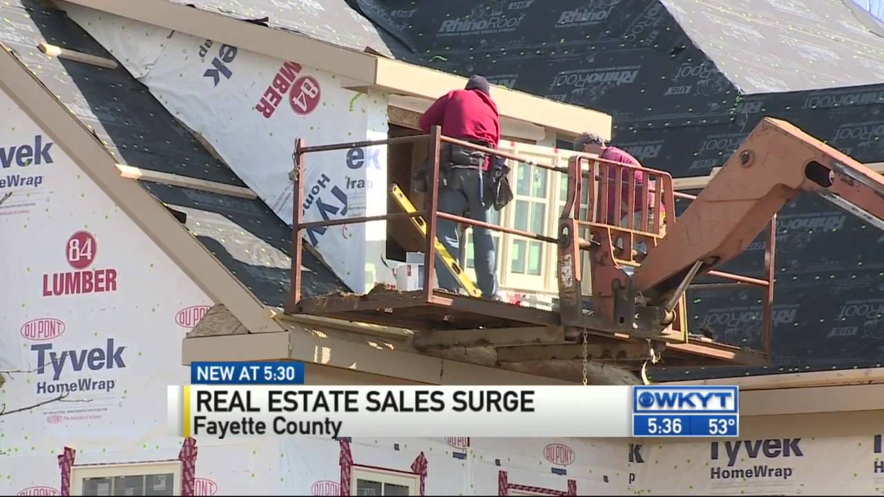 WKYT - Real estate sales surge with LBAR 2015 President, Larry Freels ...