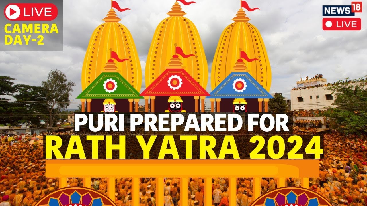 Jagannath Rath Yatra Live Day 2 | Puri Rath Yatra 2024 | Odisha Rath ...