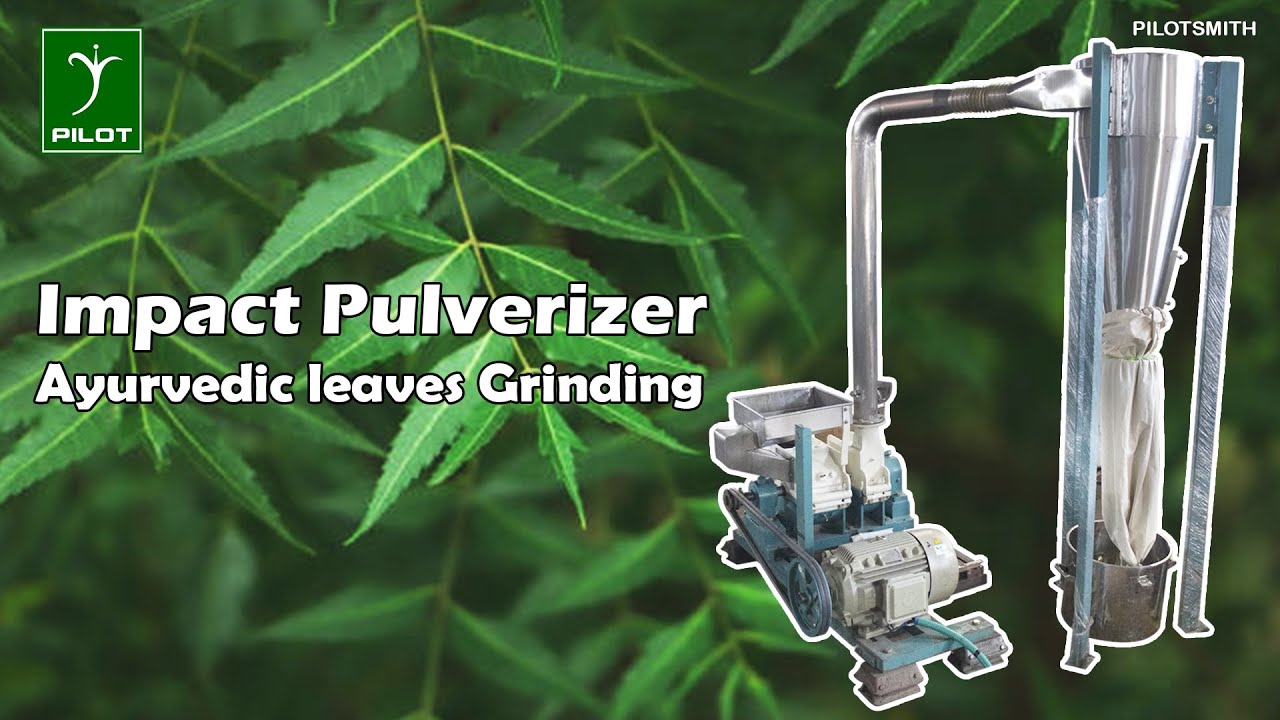Impact Pulverizer - Ayurvedic Herbs Grinding | Turmeric Powdering ...