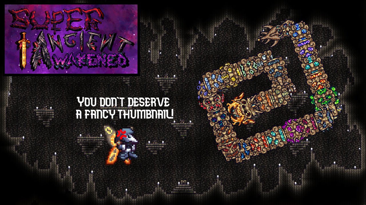 Terraria - Super Ancient Awakened - Greed, King worm No-hit #16 - YouTube