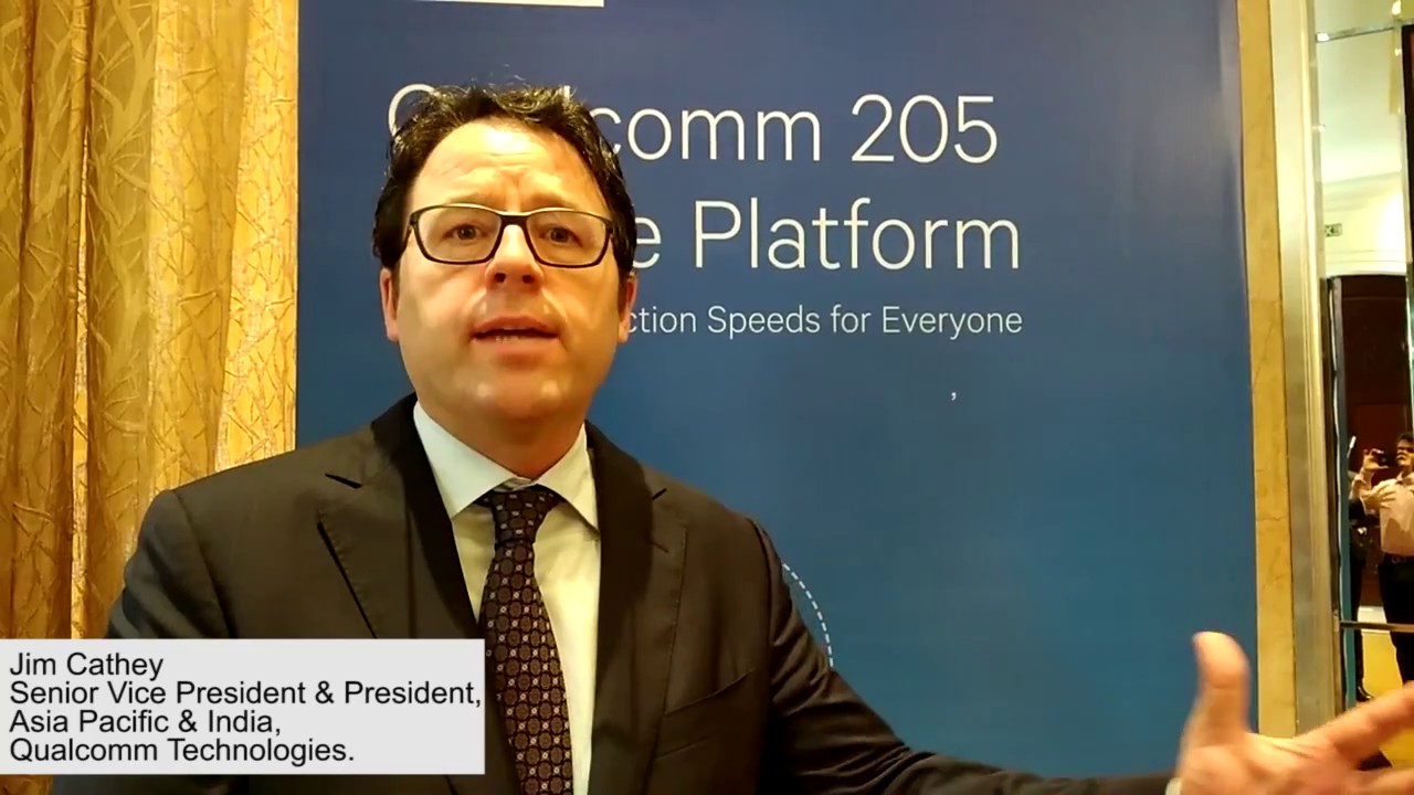 Qualcomm 205 mobile platform launch in India - YouTube