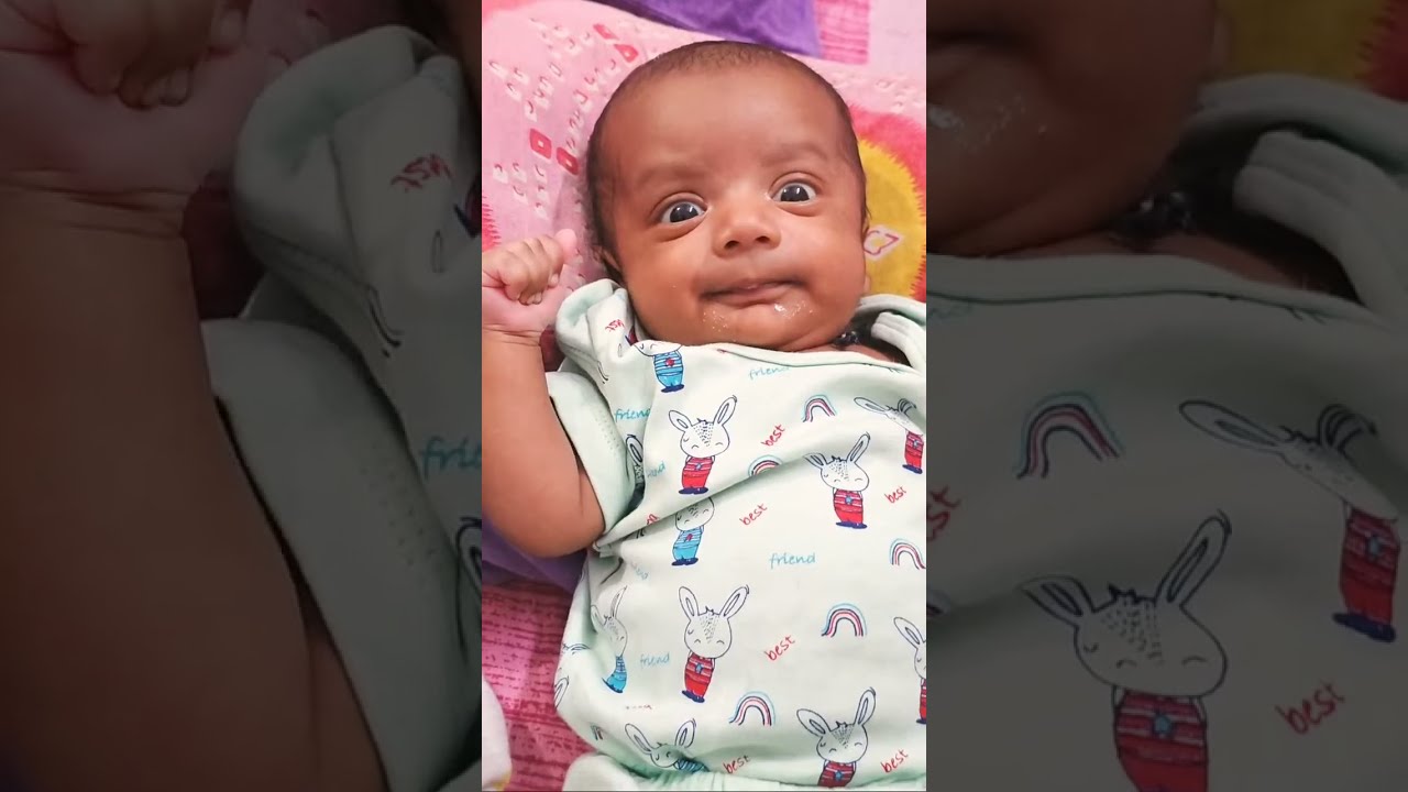 Dude_Avyan is live 27 I love to play with mom #newborn #baby #boy - YouTube