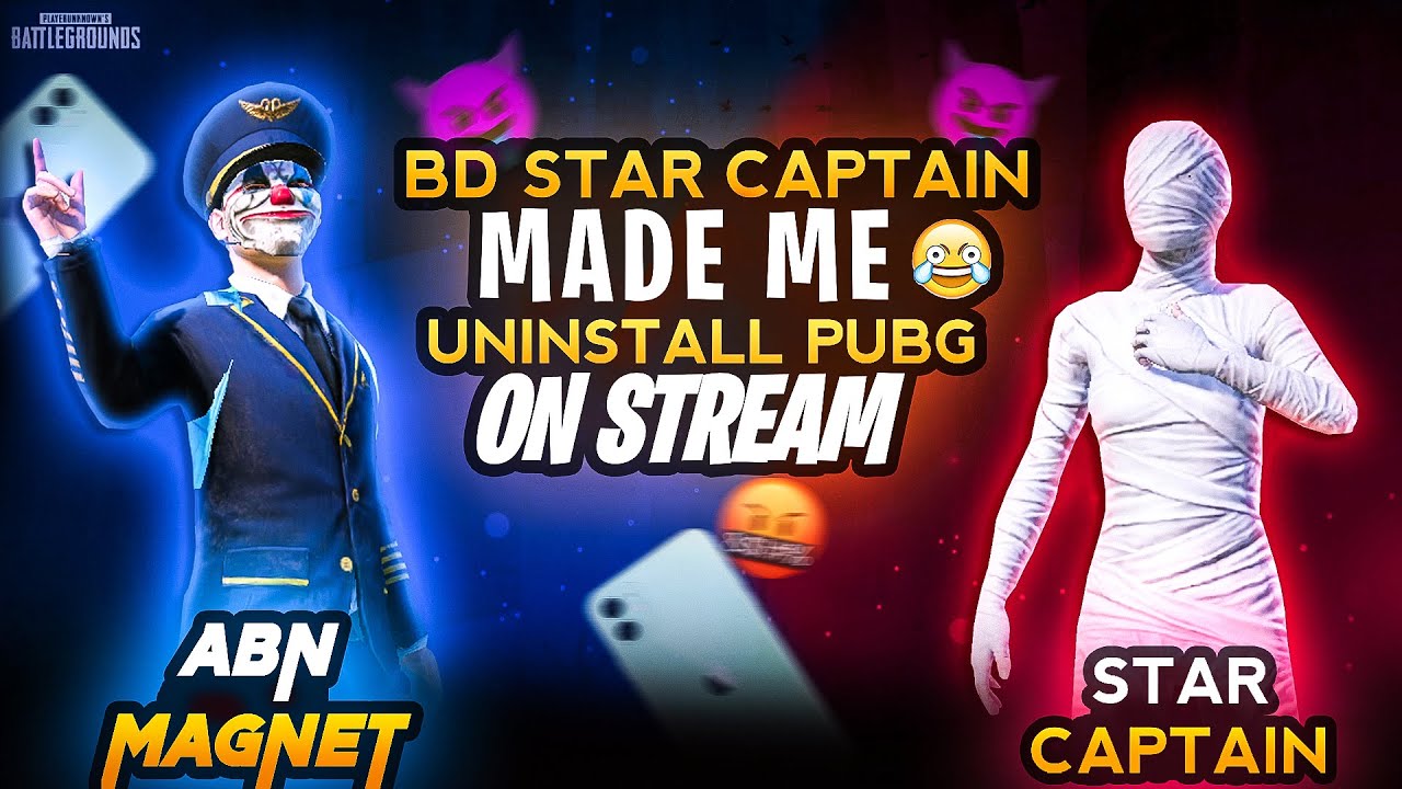 Star Captain from BD 🤣| iPhone 11 PUBG 1V1 TDM Gameplay🔥| ABN MagneT ...