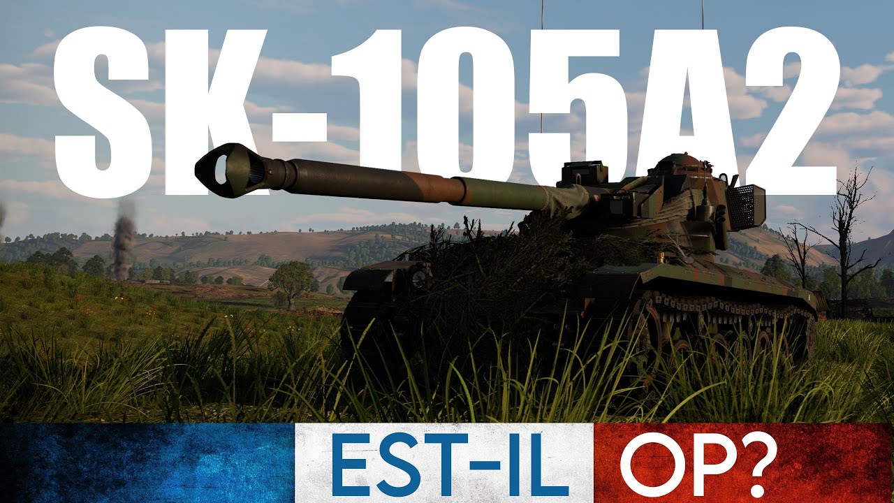 SK-105A2 BR 8.3 / War Thunder - YouTube