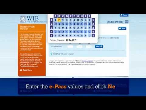 WIB Online Banking Demo Your Accounts - English - YouTube