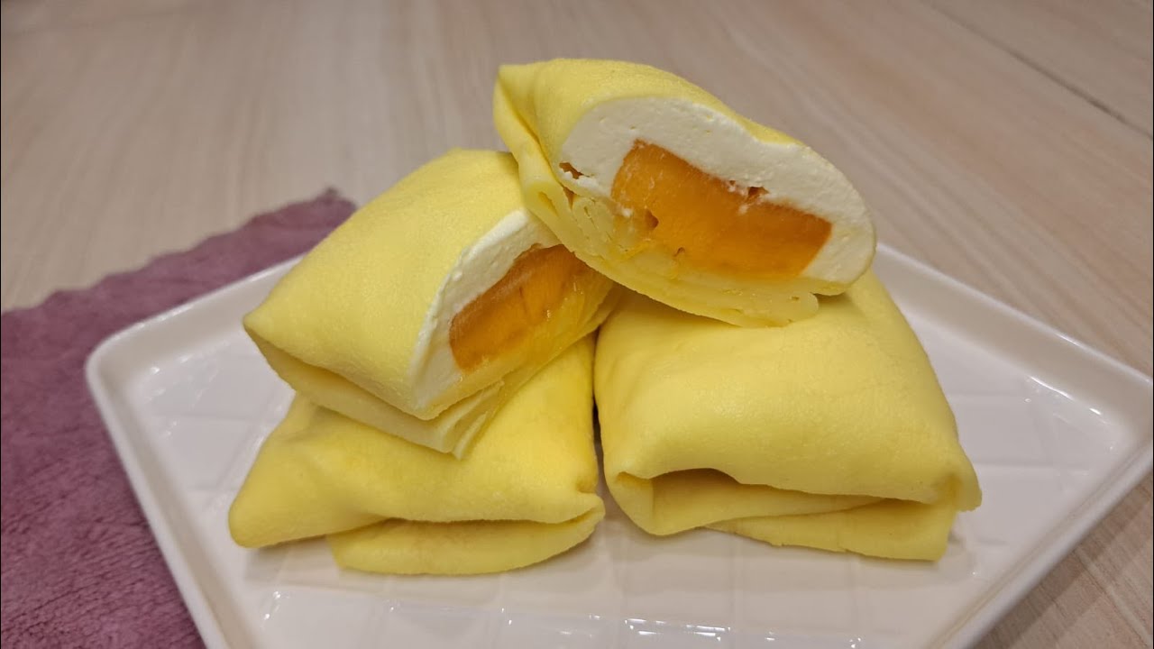 Hong Kong style fresh mango dessert | Mango pancake | আমের পেনকেক ...