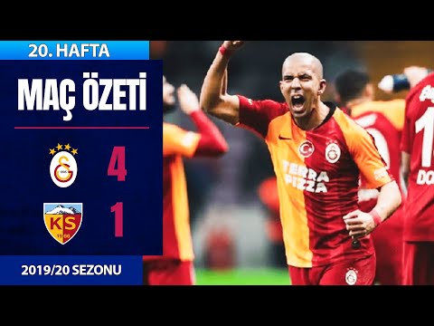 ÖZET: Galatasaray 4-1 Kayserispor | 20. Hafta - 2019/20