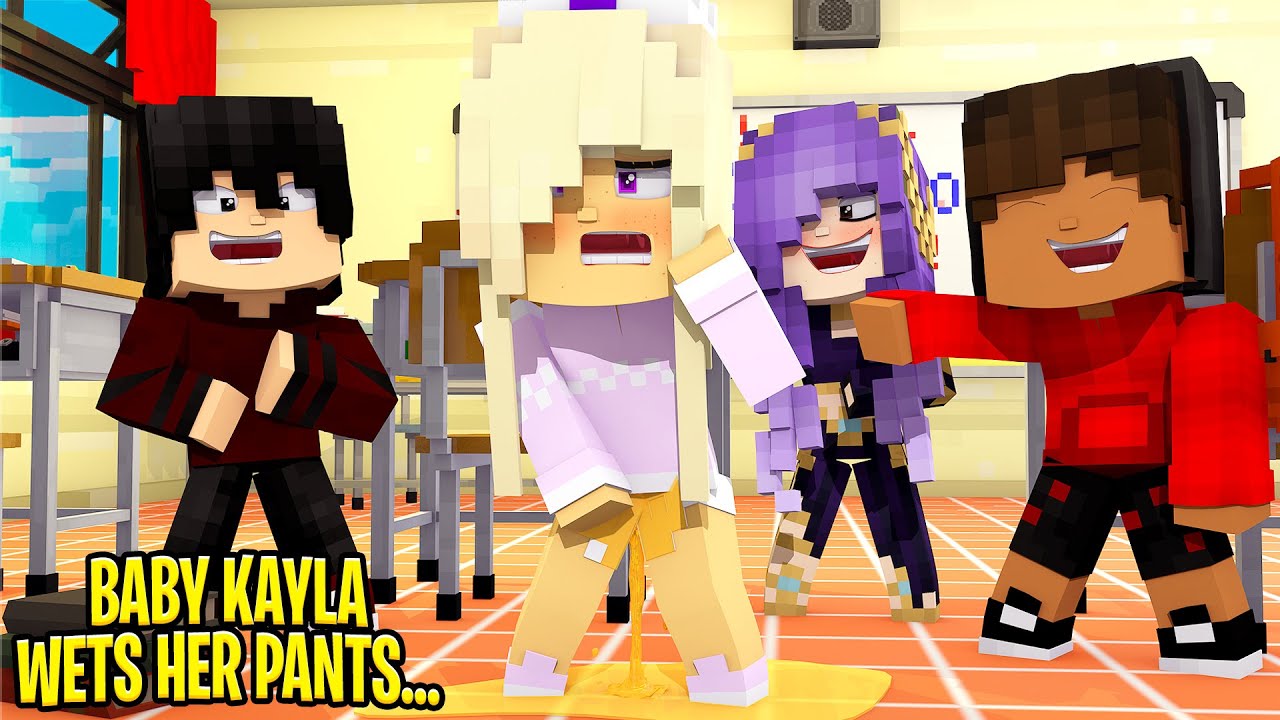 Baby Kayla WETS HER PANTS IN FRONT of her FRIENDS IN SCHOOL ...