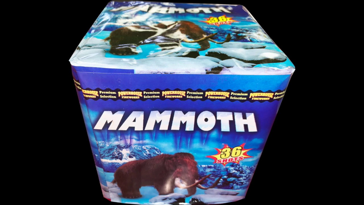Mammoth (Victory Fireworks Canada, Powerhouse Fireworks) - YouTube