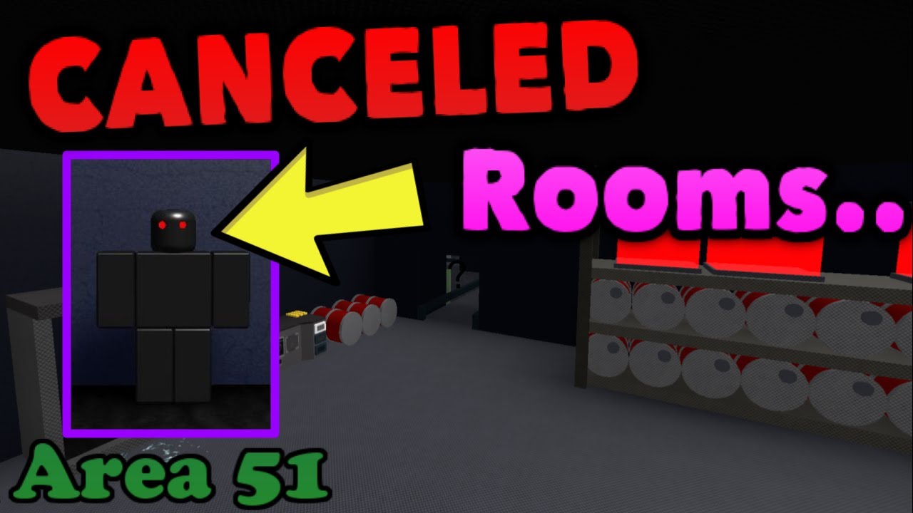 Revealing CANCELED Area 51 Rooms.. Roblox Survive And Kill The Killers ...