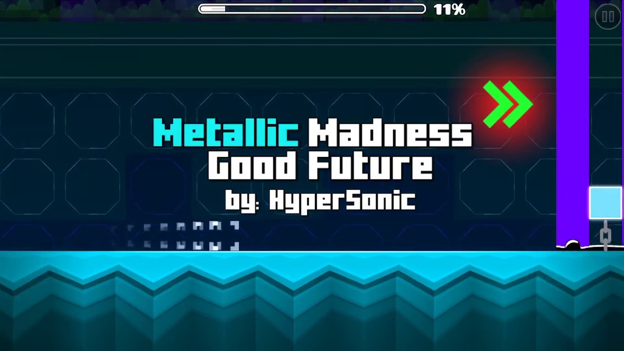 Metallic Madness in Geometry Dash (Update 1.5) - YouTube