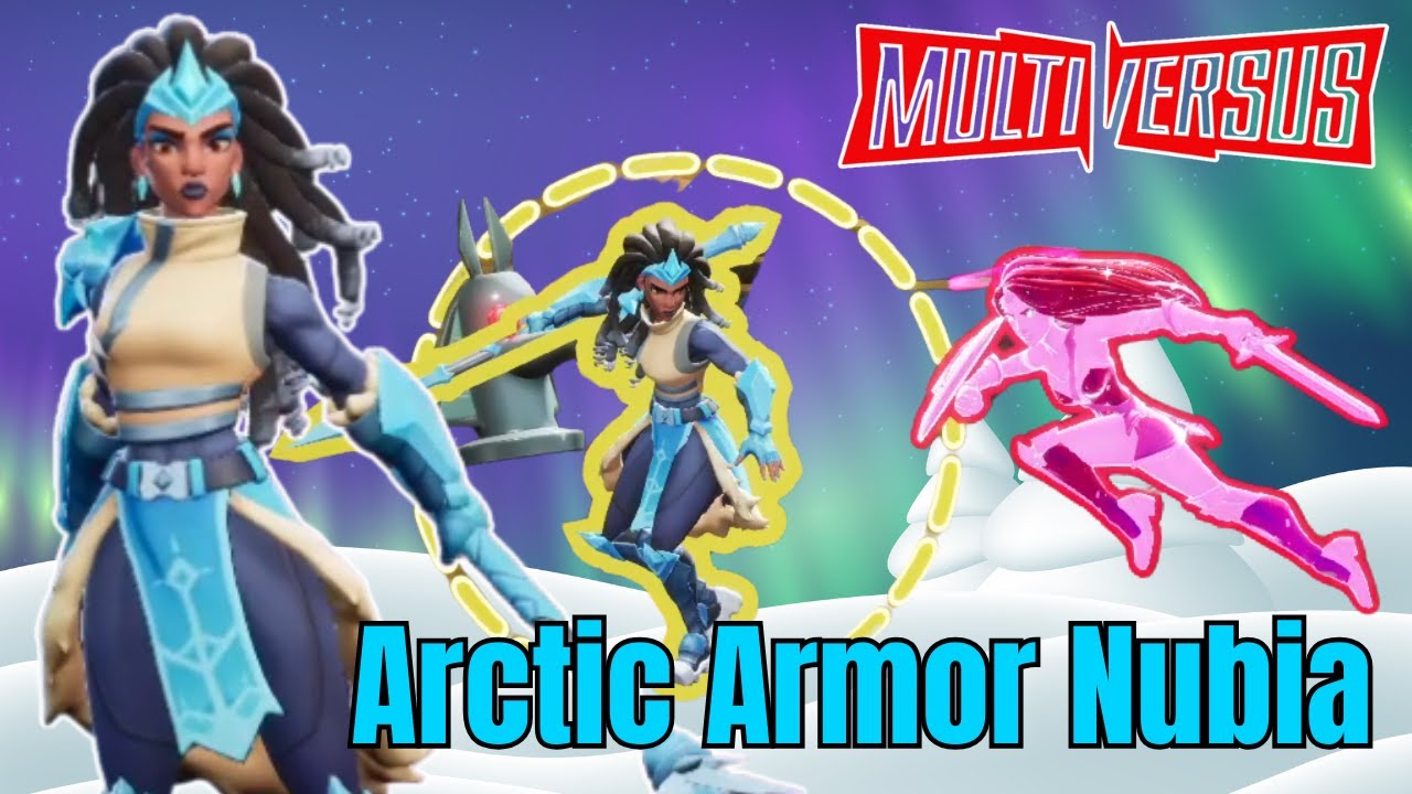 Multiversus: Arctic Armor Nubia Showcase - YouTube