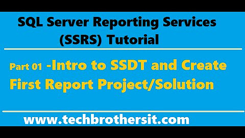 SSRS Tutorial - YouTube