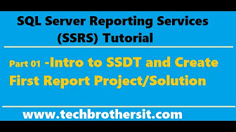 SSRS Tutorial - YouTube