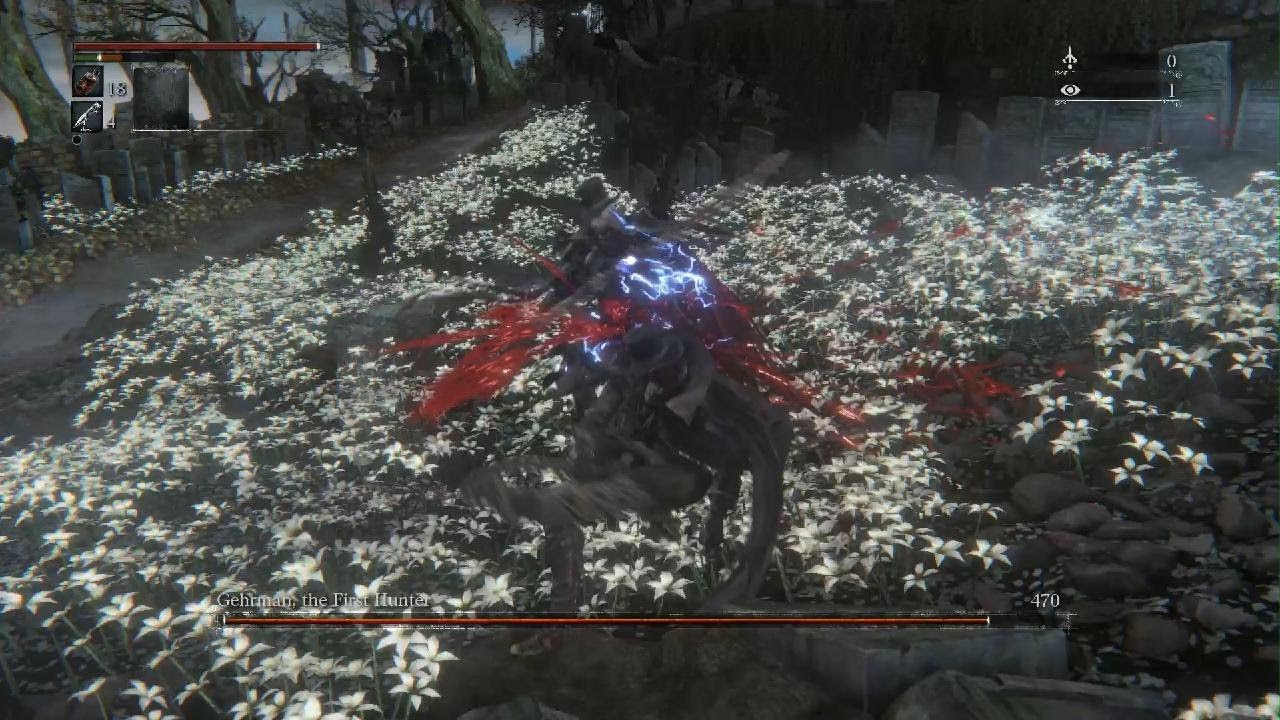 Bloodborne Gerhman, The First Hunter Lvl 63 , No Runes (First ...