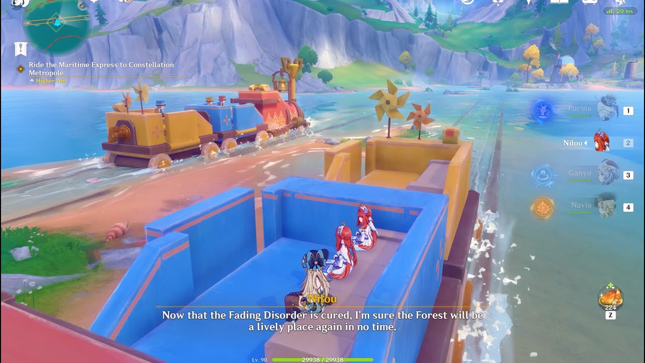 Sea Train at Simulanka | Genshin Impact - YouTube