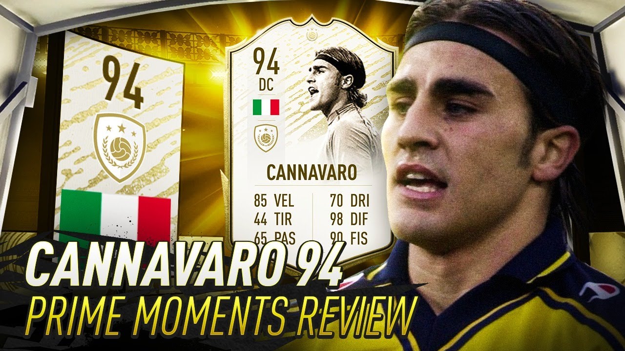 CANNAVARO 94 ICON PRIME MOMENTS REVIEW ITA - ICON SWAPS 3 - YouTube