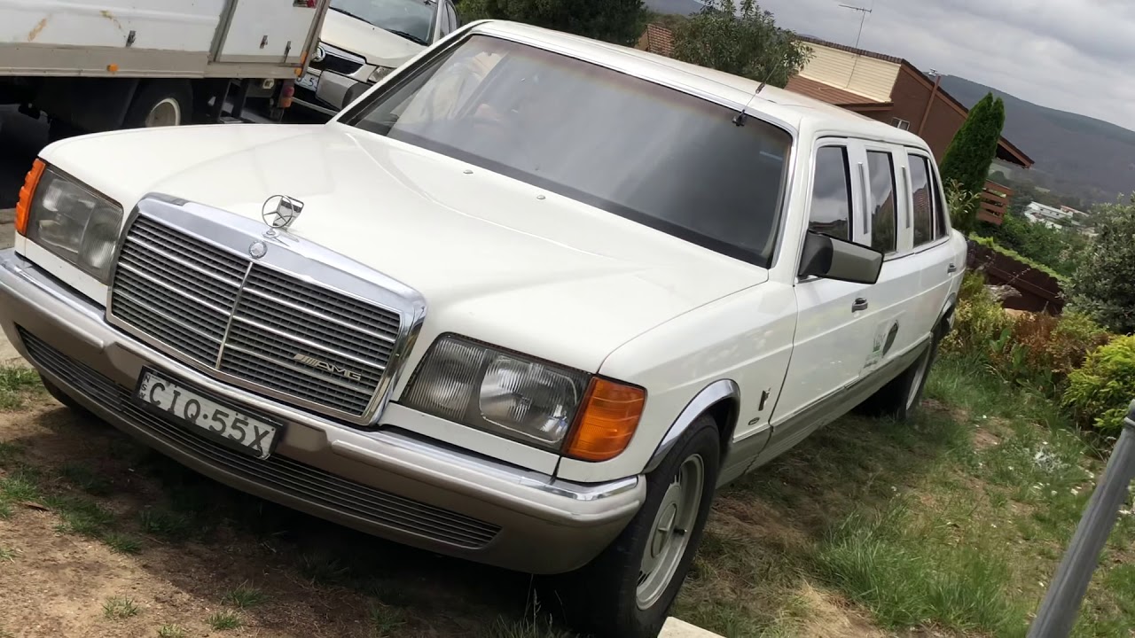 V8 Mercedes Benz LIMO - 380SEL stretch limousine SOLD - COOL CAR! - YouTube