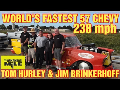 Worlds Fastest 57 Chevy 238 mph Old Stewball Tom Hurley & Jim ...