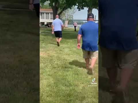 Watch: This Dude Was Throwing Rocks at Windows and Got Run Over by a ...