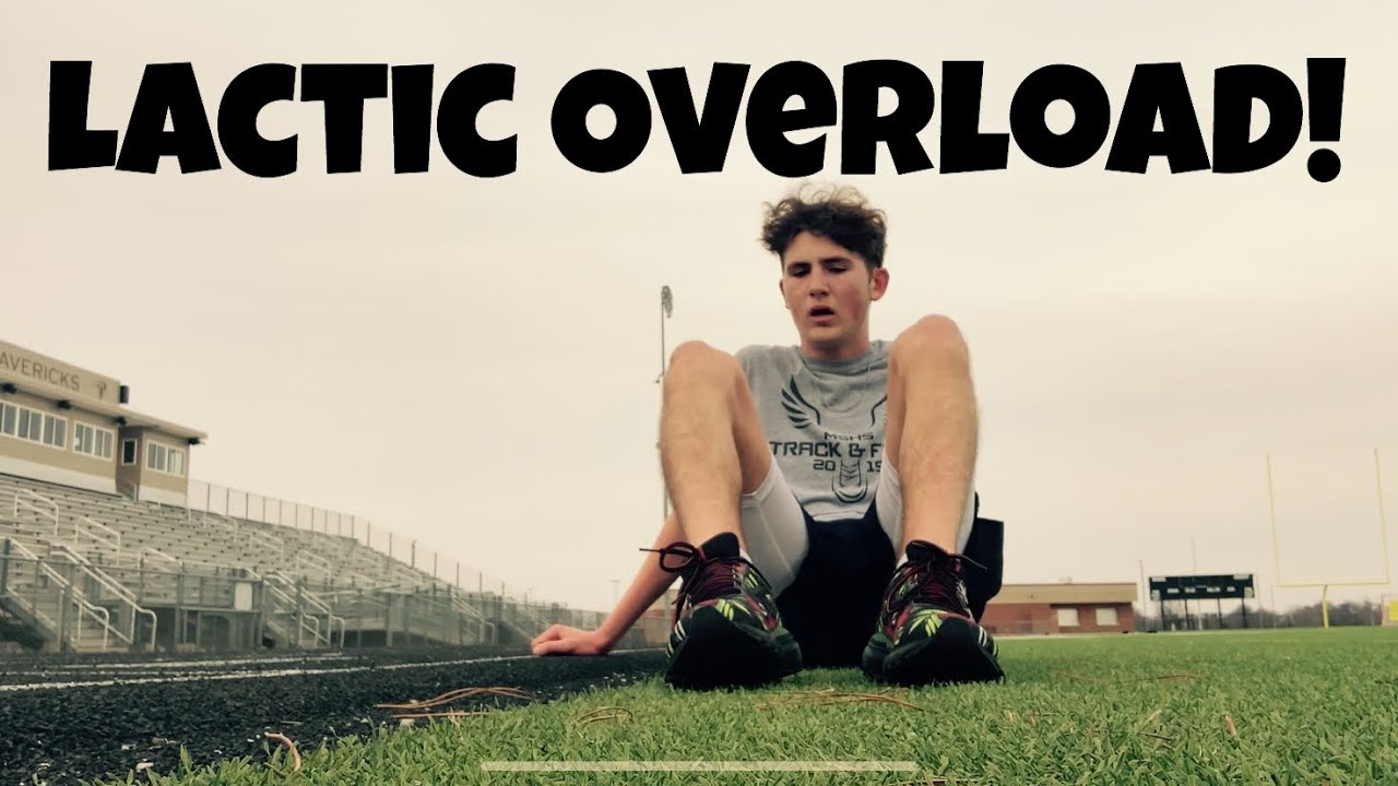 High School 800m Runner Hard Track Workout! (Lactic Overload) - YouTube