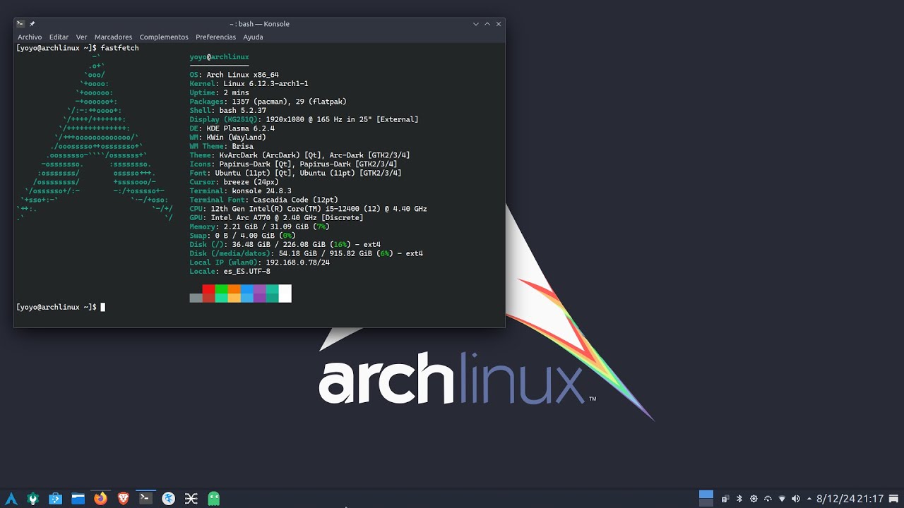 LIVE (08-12-2024) Charla rápida linuxera que hace frío y es tarde - YouTube