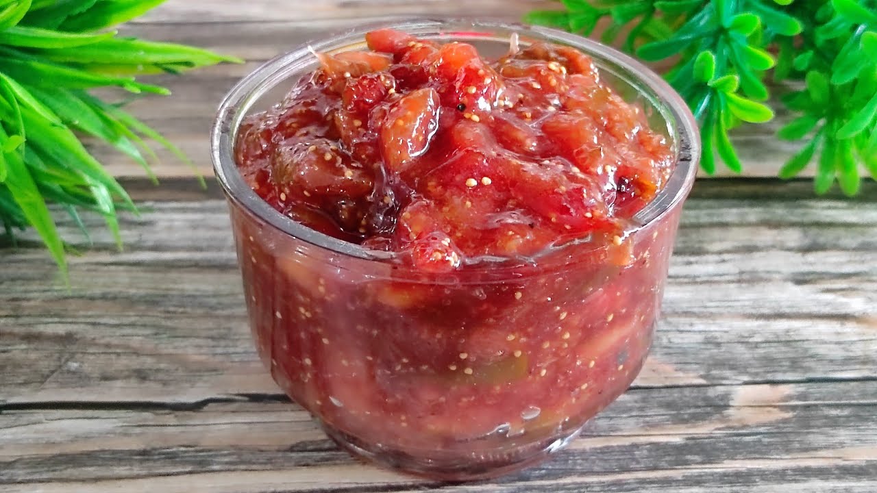 Homemade Fig Jam | Anjeer Jam Recipe | Fruit Jam Recipe | टेस्टी अंजीर ...