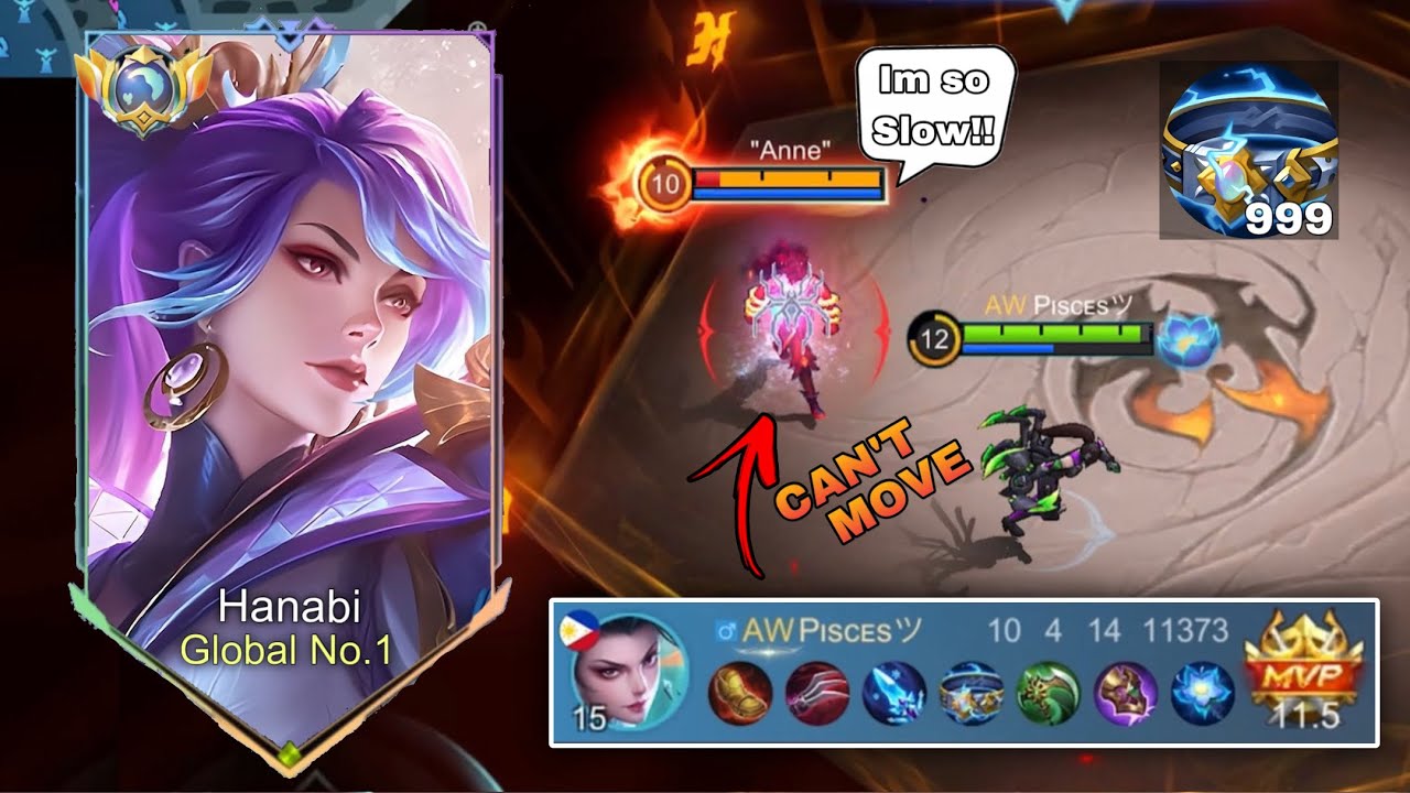 HANABI ONE HIT SLOW BUILD IS ANNOYINGLY GOOD!! | HANABI NEW BEST BUILD ...