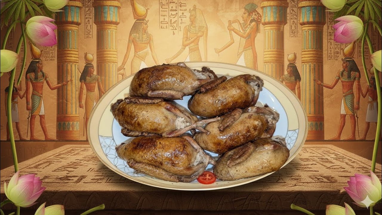 How to make Pigeons stuffed with rice حمام محشي رز - YouTube