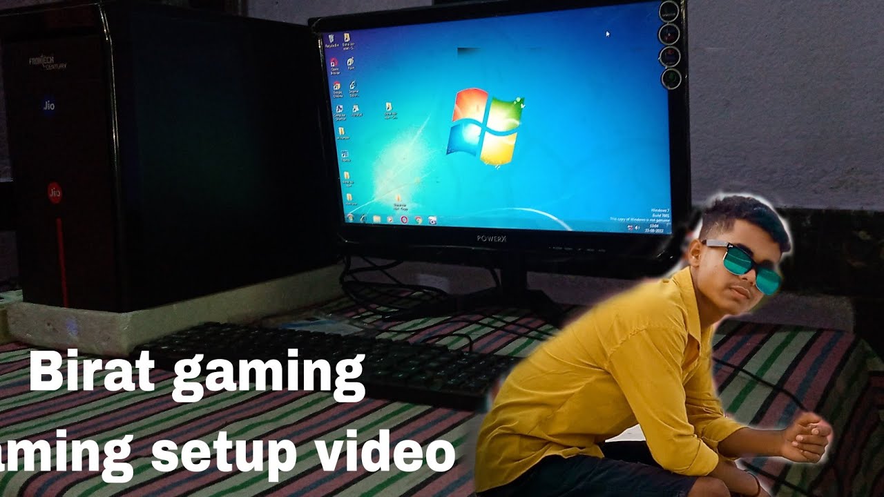#Birat gaming gaming setup video new PC ...PC game play birat gaming ...