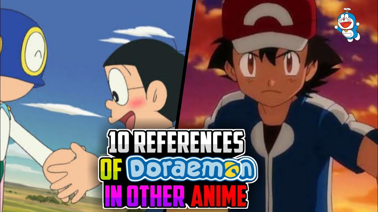 Top 10 References Of Doreamon In Other Anime 💙🔥|| 10 Things Of Doreamon ...
