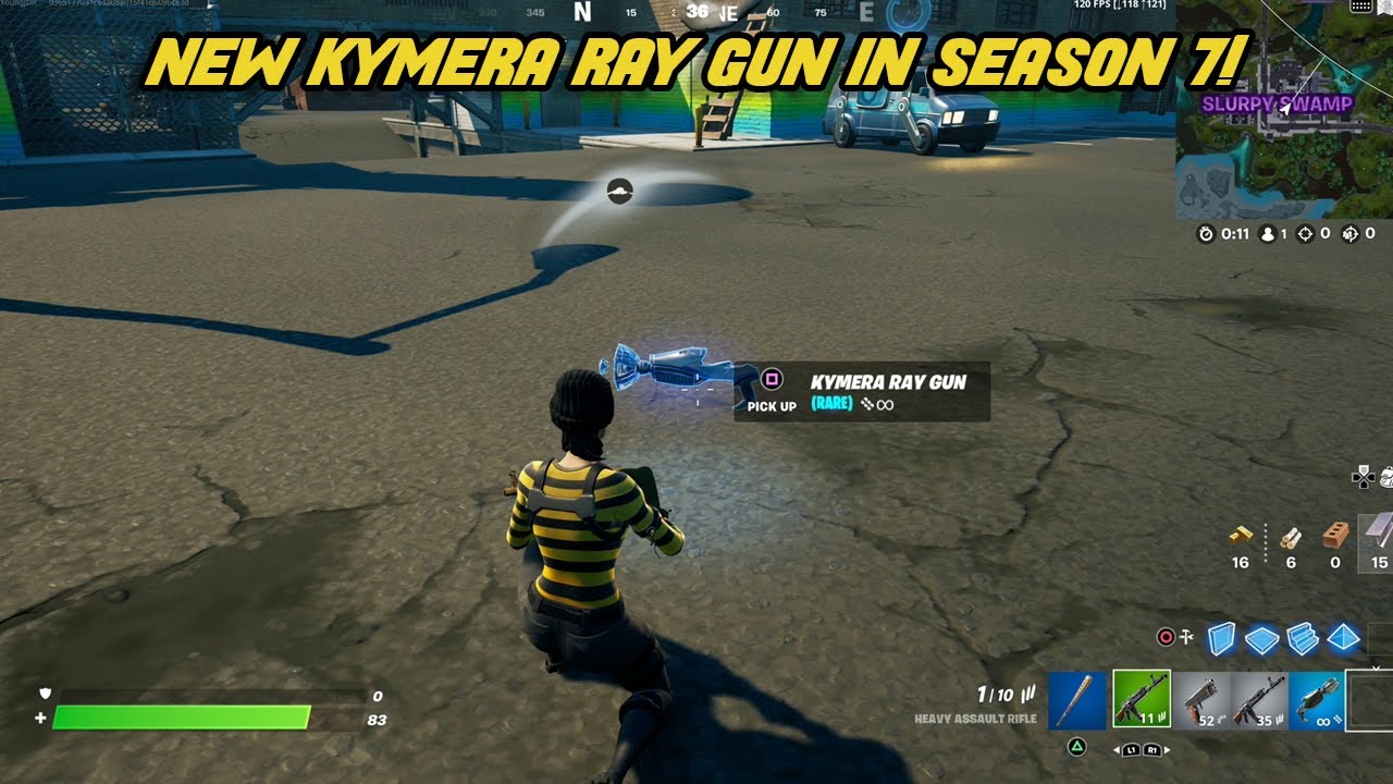 HOW TO GET THE NEW KYMERA RAY GUN IN FORTNITE CHAPTER 2 SEASON 7! (NEW ...