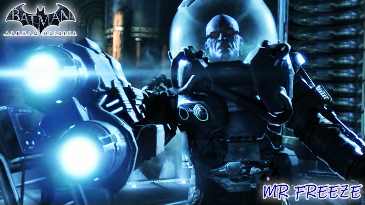Batman vs Mr Freeze - Batman Arkham Origins (cold cold heart) - YouTube