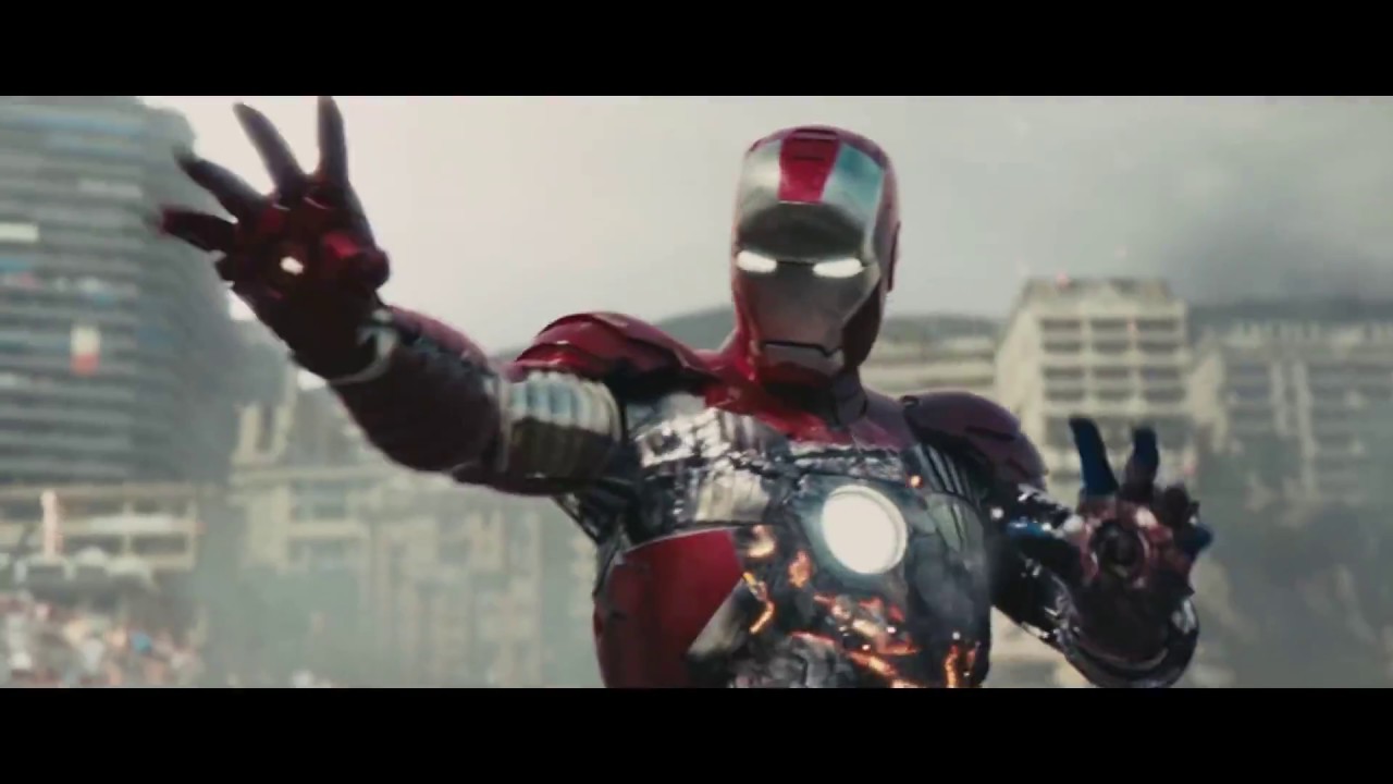 รวมฉากต่อสู้ Iron Man มหาประลัย คนเกราะเหล็ก (2008) Iron Man Fight ...