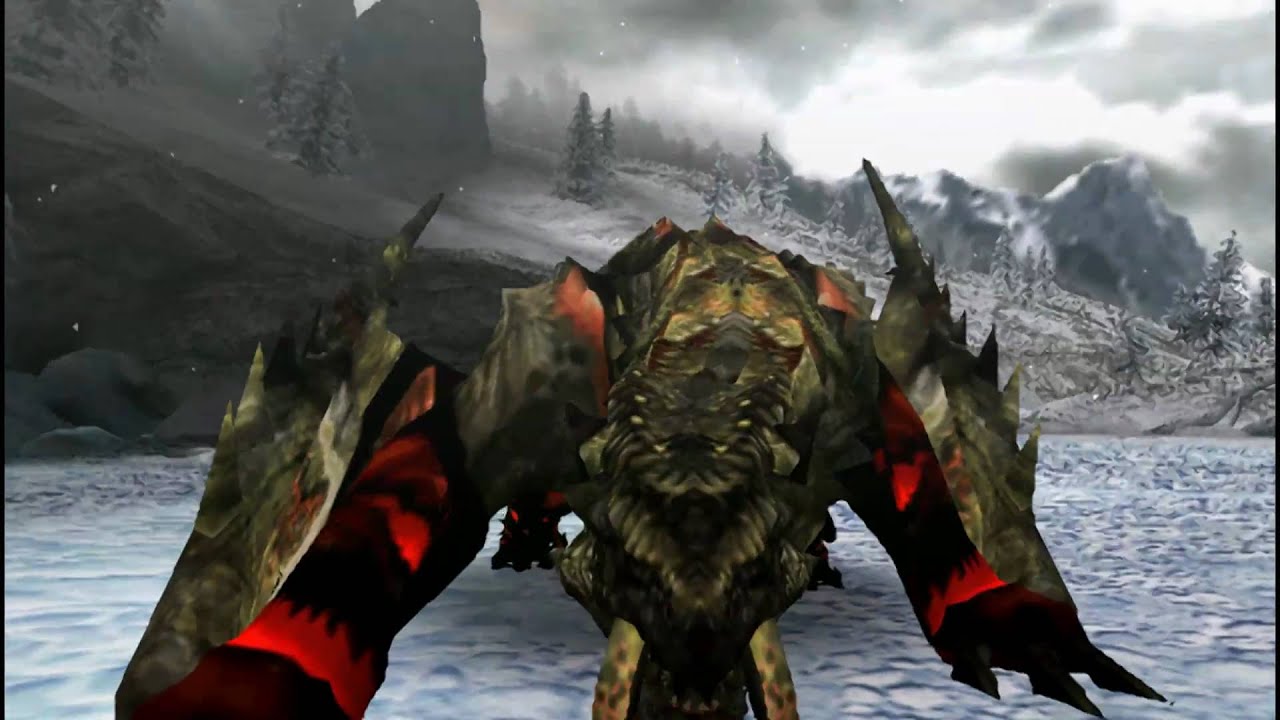 【MHP3RD】-☆-Texture Hack-☆-[Barioth] - YouTube